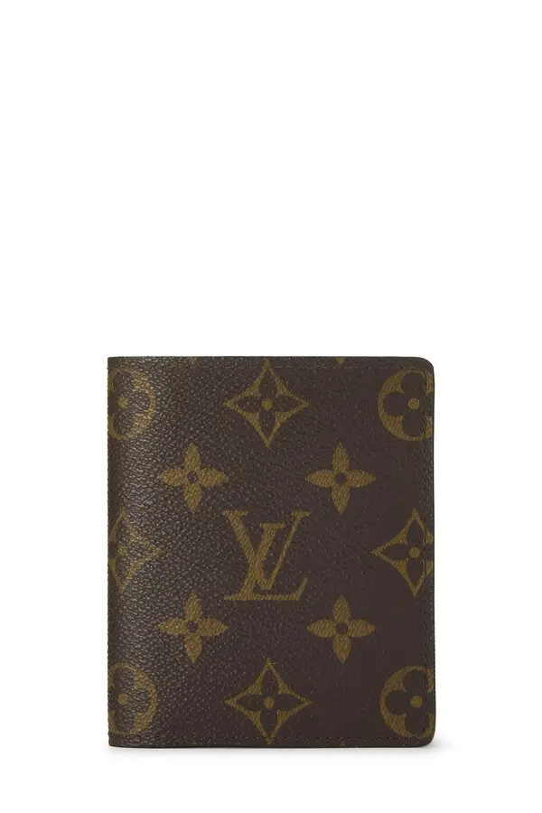 LOUIS VUITTON Monogram Canvas Magellan Wallet - Brown