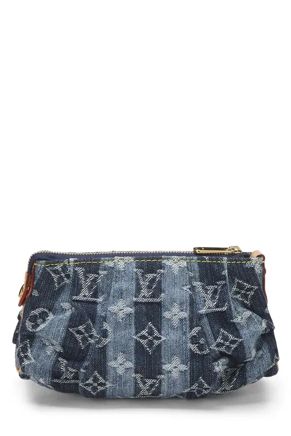 LOUIS VUITTON Monogram Denim Raye Cosmetic Pouch