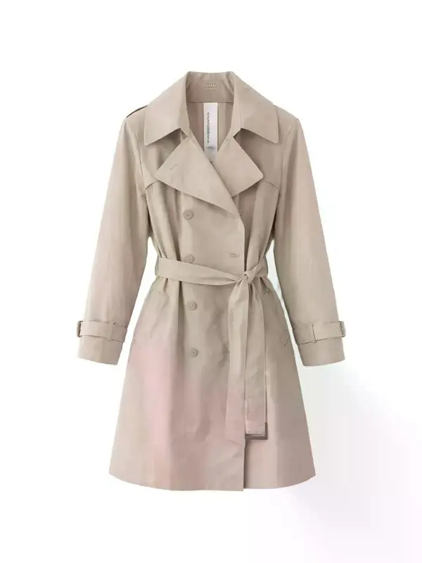 CHIARULLI Belted Double-breasted Trench Coat