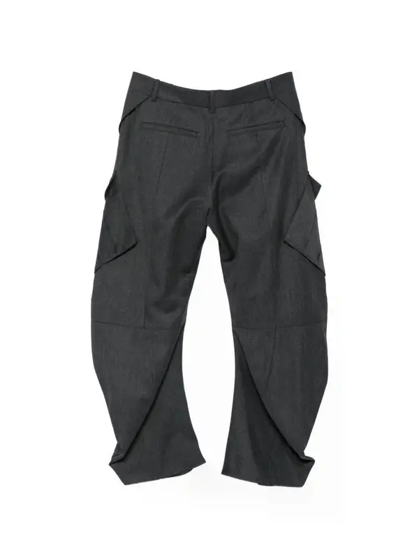 JIYONGKIM Pleated Cargo Pants