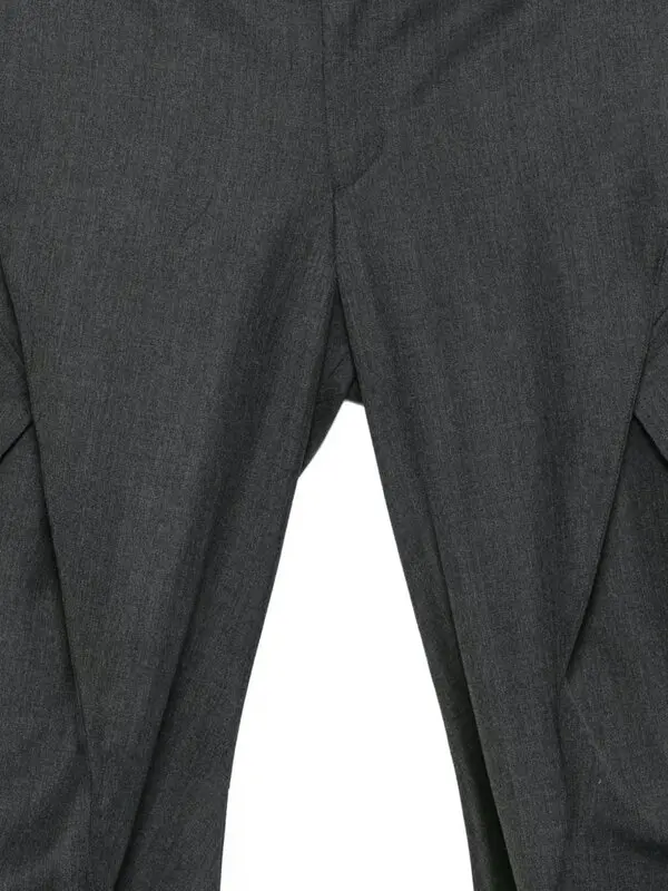 JIYONGKIM Pleated Cargo Pants