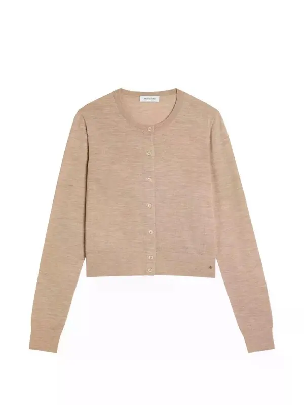 ANINE BING Moni Cardigan - Neutrals