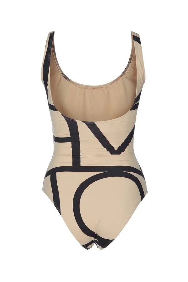 TOTEME Monogram One Piece Swimsuit - Multicolor