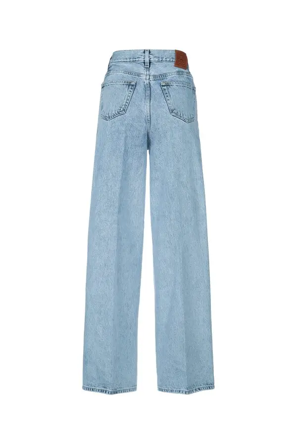 TOTEME Wide Leg Denim Jeans - Multicolor