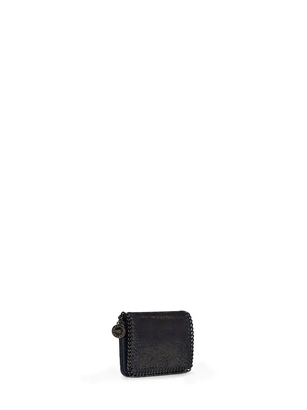 Stella McCartney Dark Navy Falabella Bi-fold Wallet