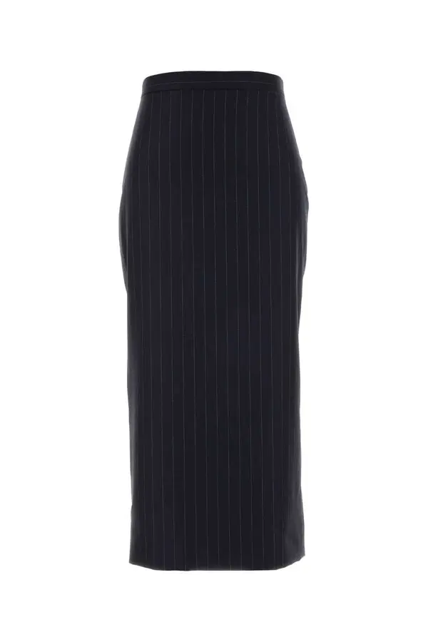 Givenchy Embroidered Wool Skirt - Multicolor