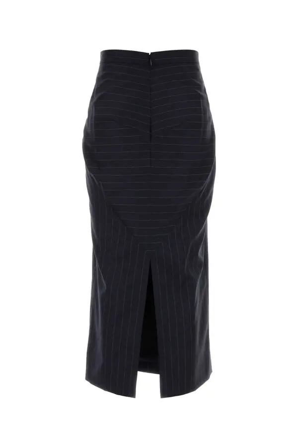Givenchy Embroidered Wool Skirt - Multicolor