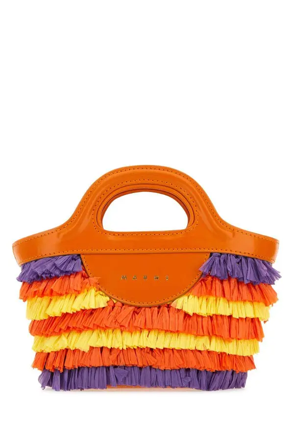 Marni Fabric Micro Tropicalia Summer Handbag - Multicolor