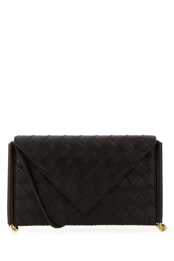 Bottega Veneta Dark Leather Solstice Phone Case - Brown