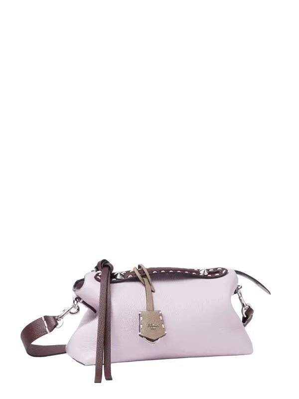 Fendi Lilac The Way Selleria Medium Shoulder Bag