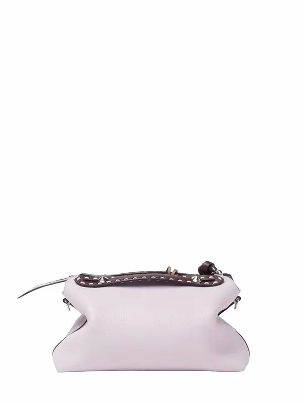Fendi Lilac The Way Selleria Medium Shoulder Bag