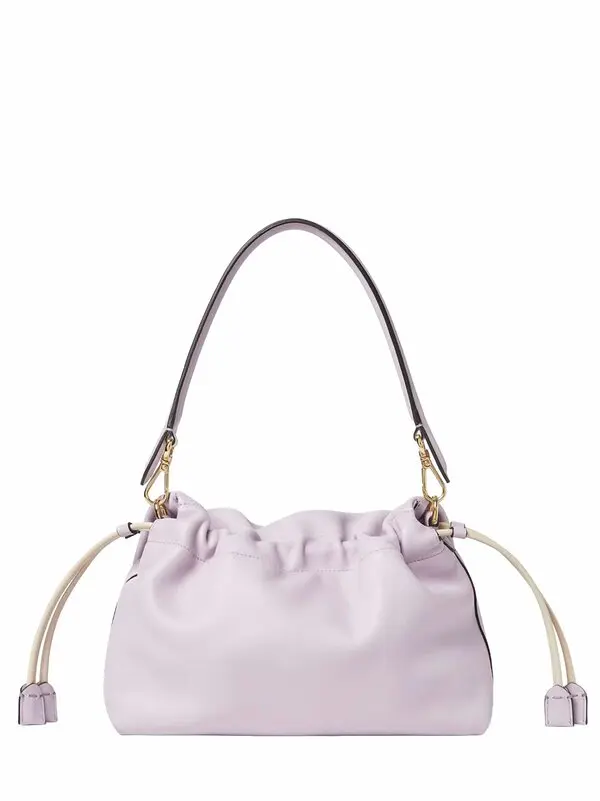 Fendi Baguette Mamma Bag In Purple Lambskin