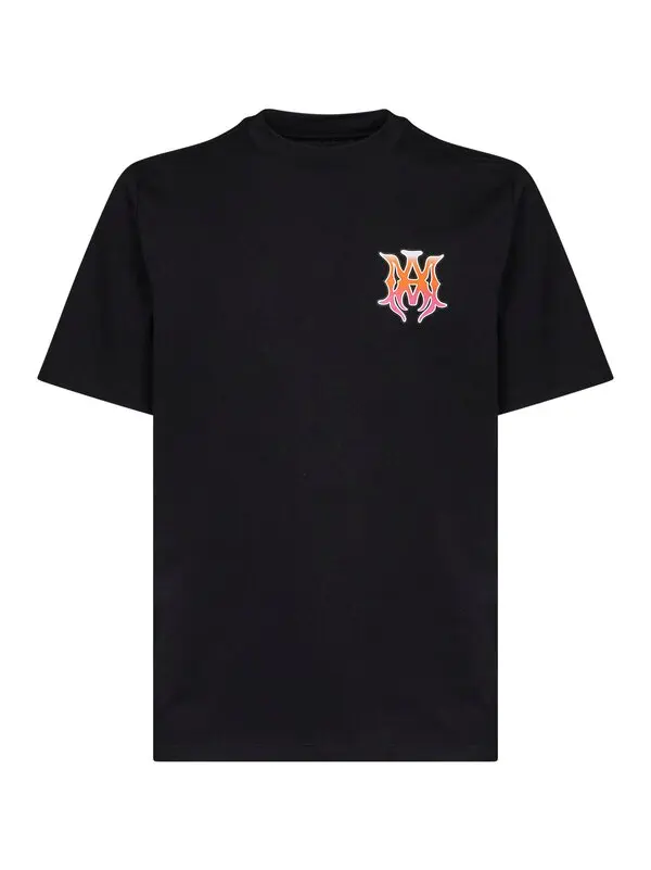 Amiri Black Cotton Jersey Ma T-shirt - Multicolor