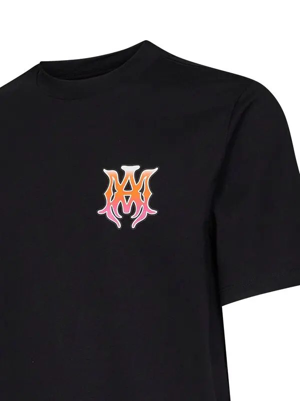 Amiri Black Cotton Jersey Ma T-shirt - Multicolor