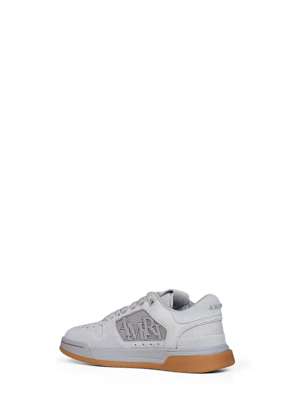 Amiri Grey Suede Classic Low Sneakers