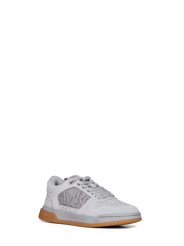 Amiri Grey Suede Classic Low Sneakers