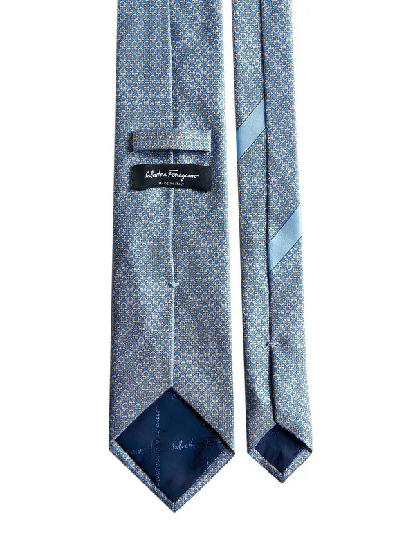 FERRAGAMO Brain Silk Tie