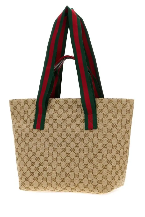 Gucci Gg Fabric Small Shopping Bag