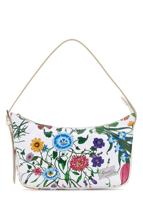 Gucci Printed Canvas Small Lady Lunetta Shoulder Bag - Multicolor