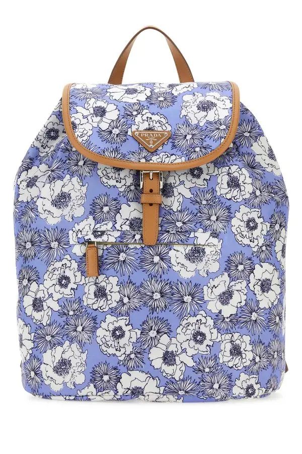 Prada Printed Re-nylon Backpack - Multicolor