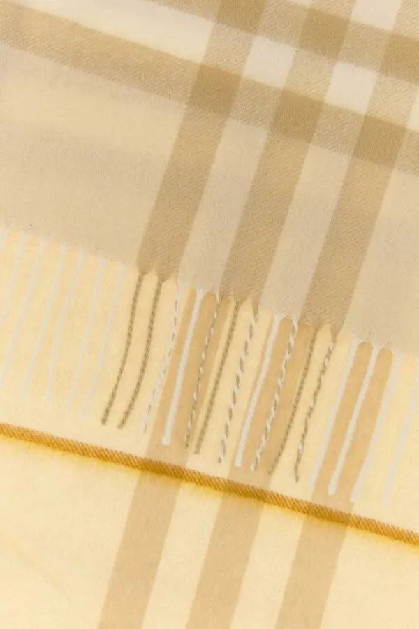 Burberry Embroidered Cashmere Scarf - Multicolor