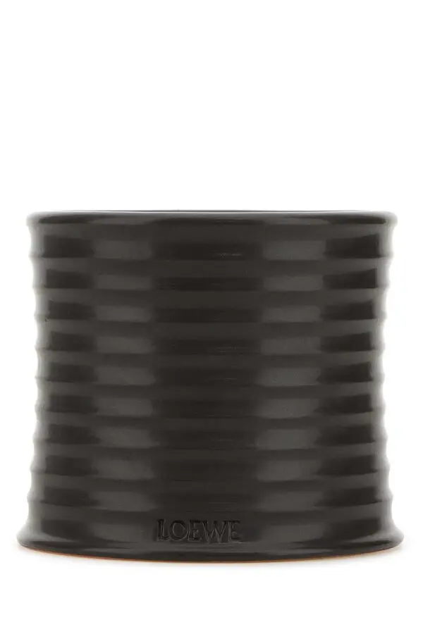 Loewe Medium Roasted Hazelnut Scented Candle - Black