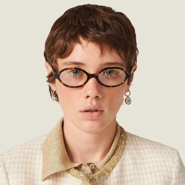 Miu Miu Set Of Three Hoop Earrings