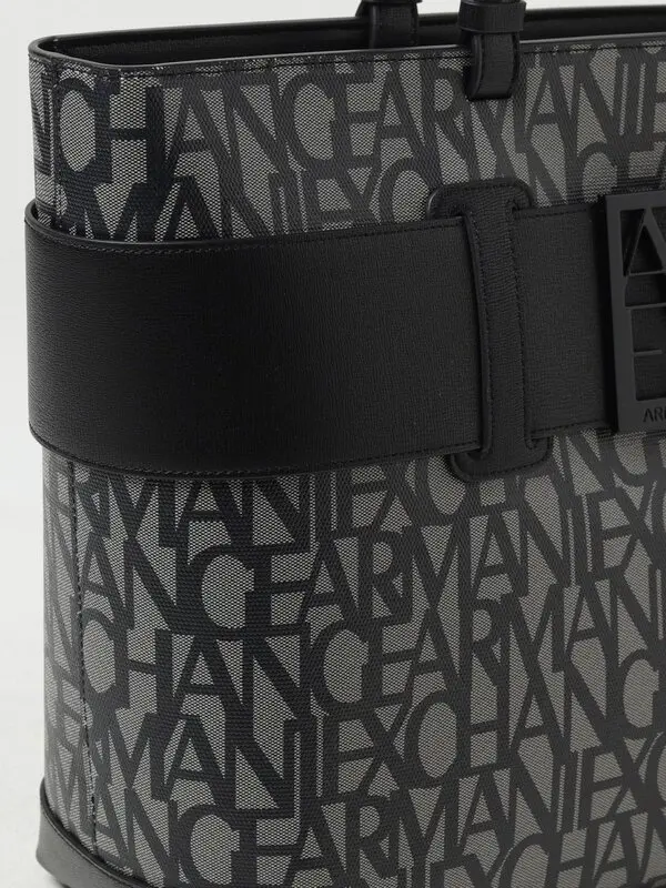 Armani Exchange Logo-print Tote Bag
