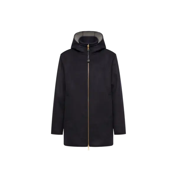 Moncler Hemiptere 3-in-1 Wool & Cashmere Down Jacket - Blue