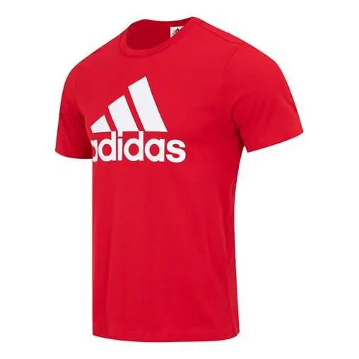 Adidas Bl Sj Esstential Tee - Red