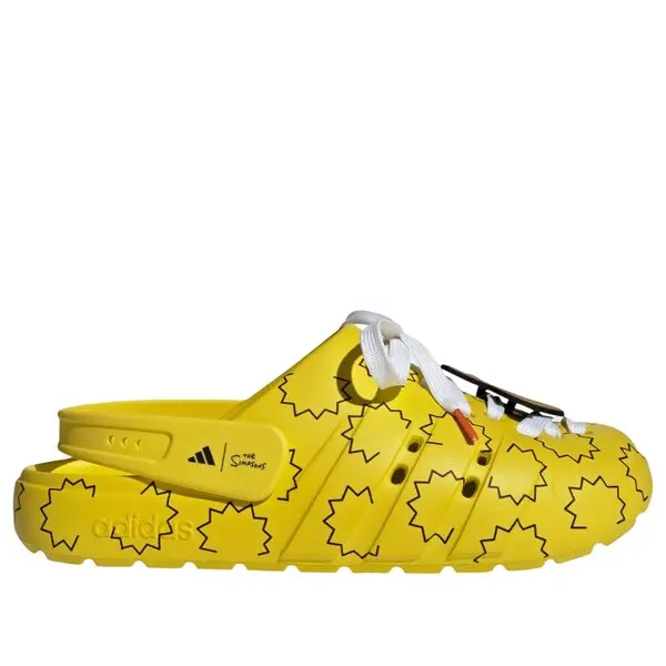 Adidas X The Simpsons Adilette Clog - Yellow/core Black