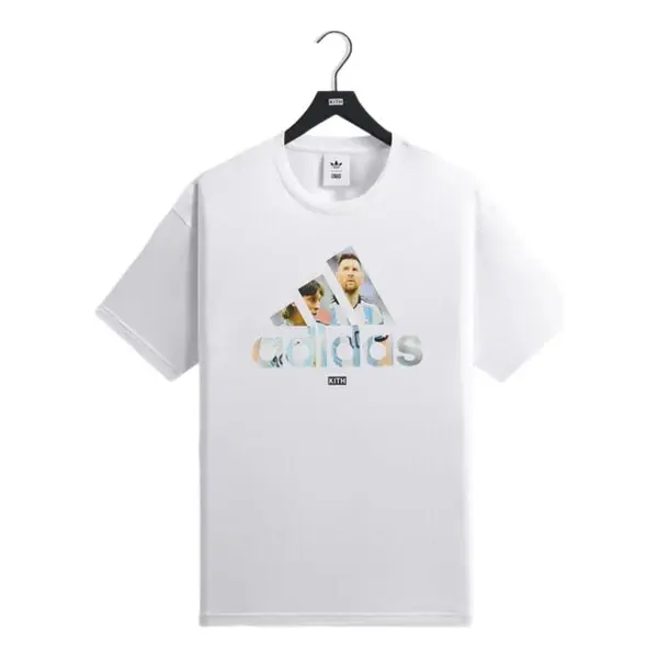 Kith X Messi For Adidas Football Graphic T-shirt - White