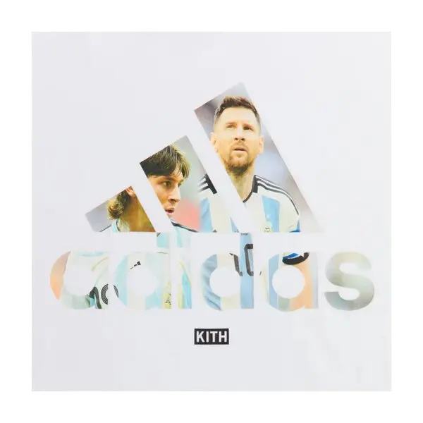 Kith X Messi For Adidas Football Graphic T-shirt - White