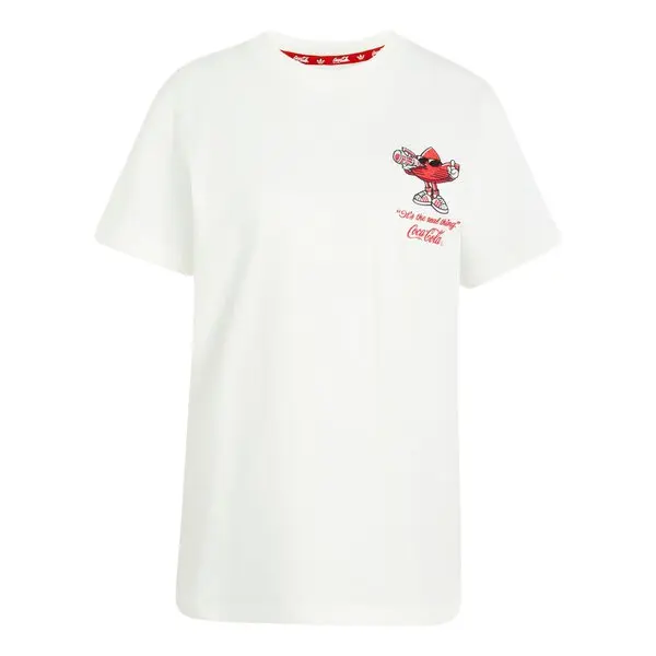 Adidas X Coca-cola Graphic T-shirt - White