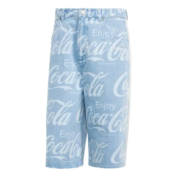 Adidas X Coca-cola Classic Sport Denim Short - Indigo Denim