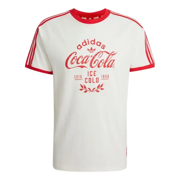 Adidas X Coca-cola Classic Sport Cali T-shirt Asia Sizing - White