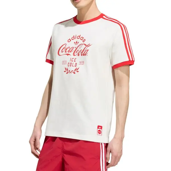 Adidas X Coca-cola Classic Sport Cali T-shirt Asia Sizing - White