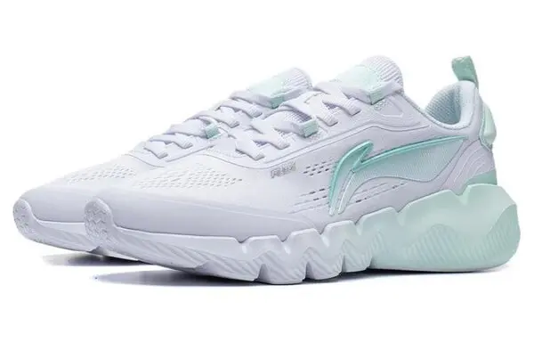 LI-NING Flex Sneakers - White/green