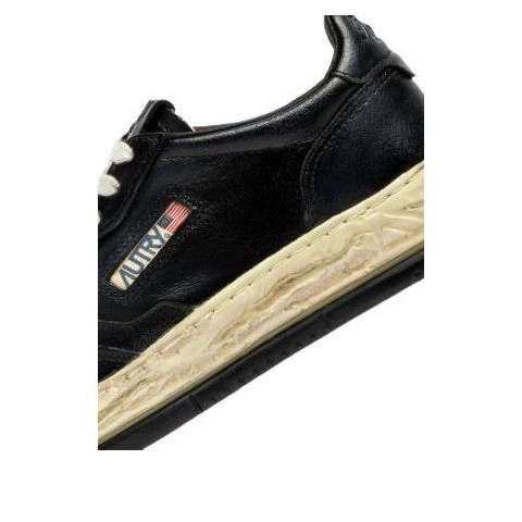 AUTRY Maison Mihara Yasuhiro X General Scale Medalist Low Supervintage Sneakers - Black