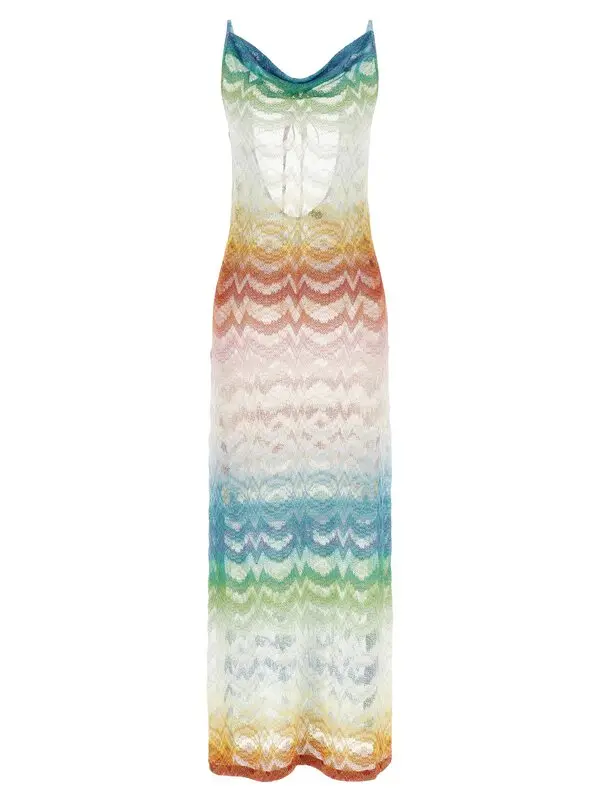 Missoni Shaded Lamé Viscose Dress - Multicolor