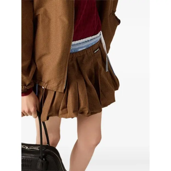 Miu Miu Skirts Pleated Skirts
