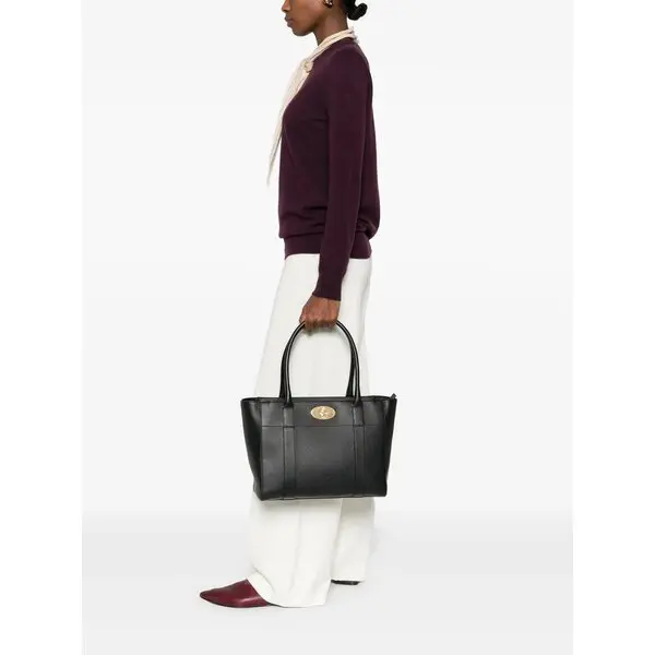 Mulberry Leather Postman's Lock Tote Bag