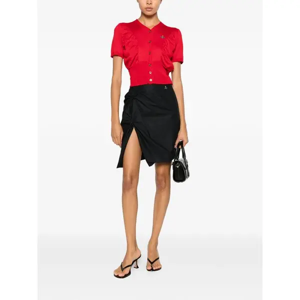 VIVIENNE WESTWOOD Asymmetric Skirt With Ruched Detailing