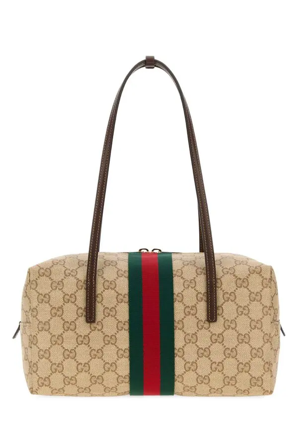 Gucci Gg Canvas Medium Melrose Shoulder Bag - Multicolor