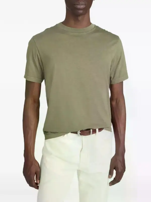 FRAME Crew-neck T-shirt - Green