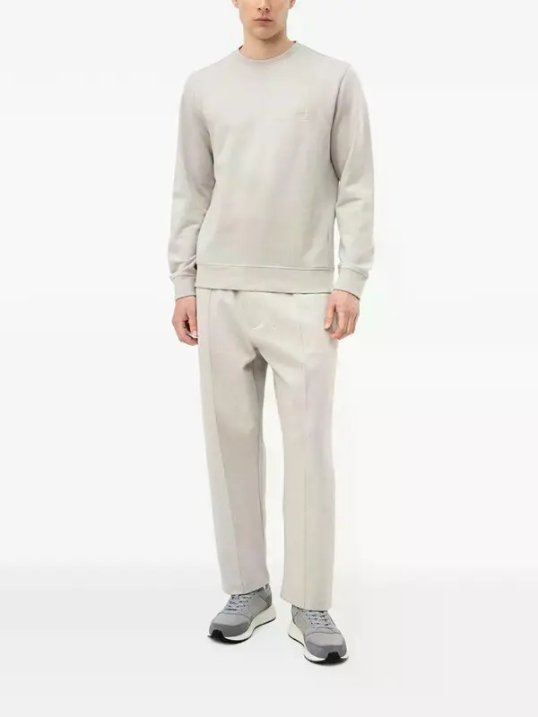 BOSS Pin-tucked Elasticated-waist Trousers