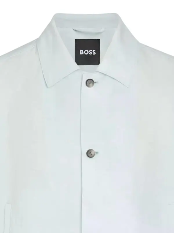 BOSS Button-up Collared Jacket