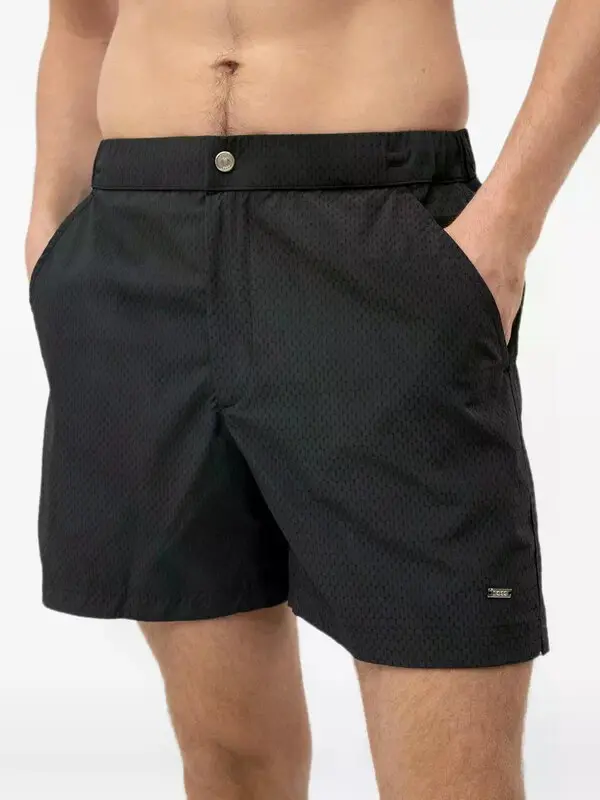 BOSS Monogram Print Swim Shorts