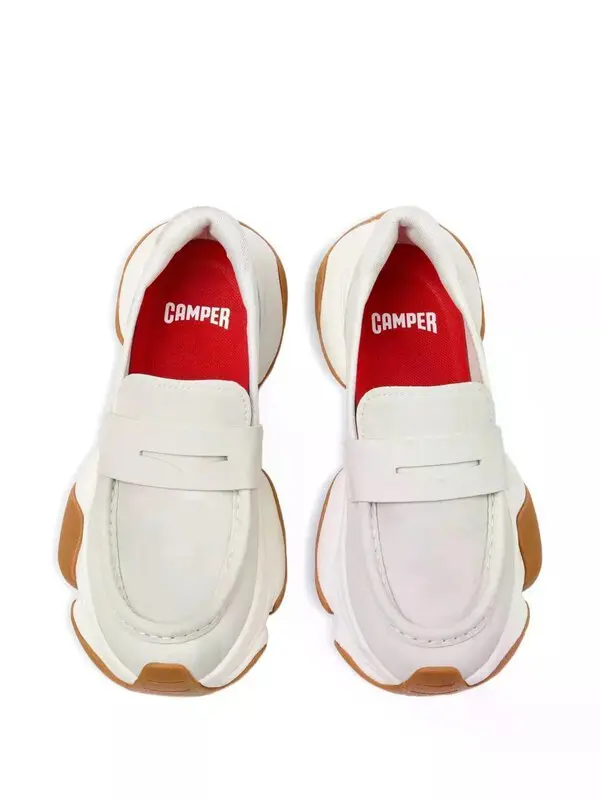 Camper Karst Leather Loafers
