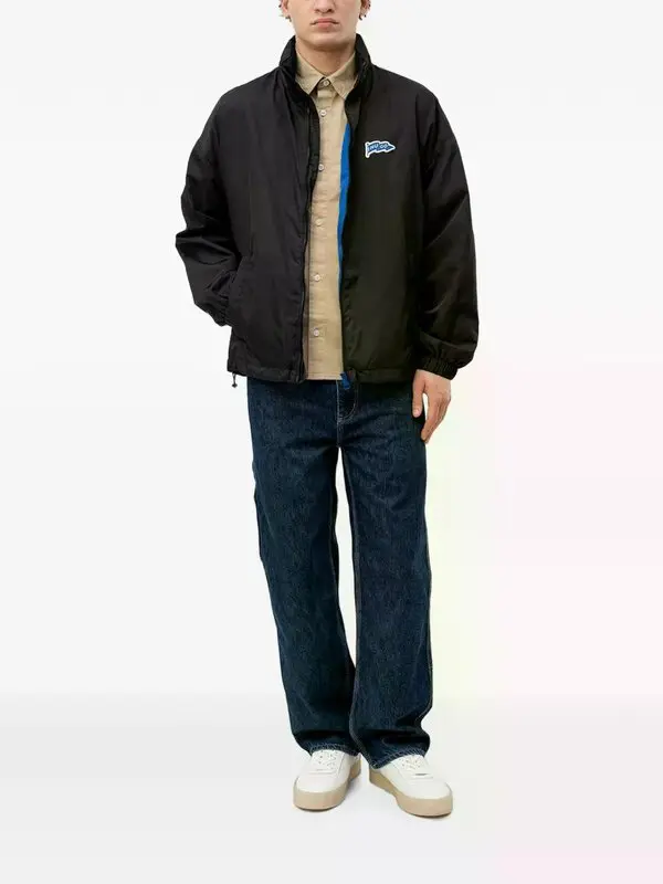 Hugo Logo Patch Zip-up Jacket
